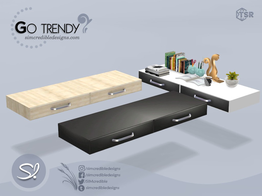 The Sims Resource - Go Trendy Desk