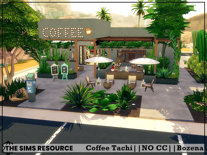 The Sims Resource - Coffee Tachi