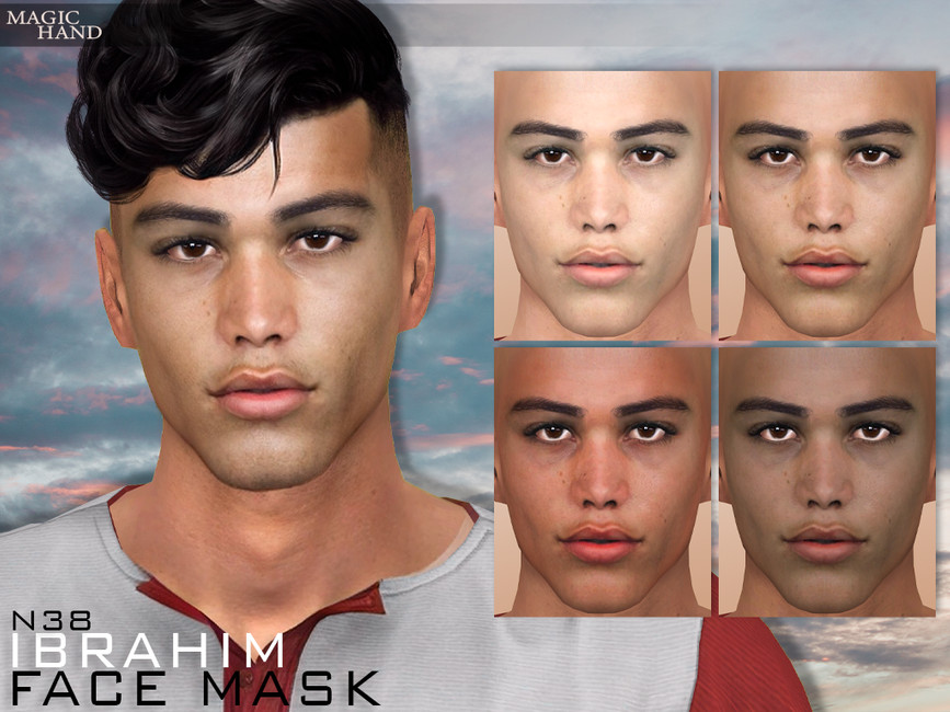 The Sims Resource - Ibrahim Face Mask N38