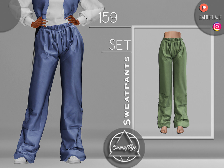 The Sims Resource - SET 159 - Sweatpants