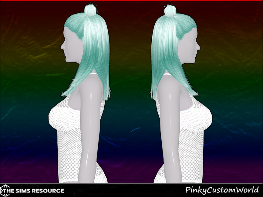The Sims Resource - Retexture of Tilly hair by LeahLillith