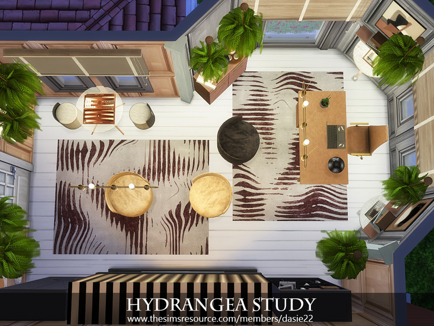 The Sims Resource - Hydrangea Study