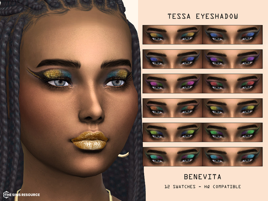 The Sims Resource - Tessa Eyeshadow [HQ]
