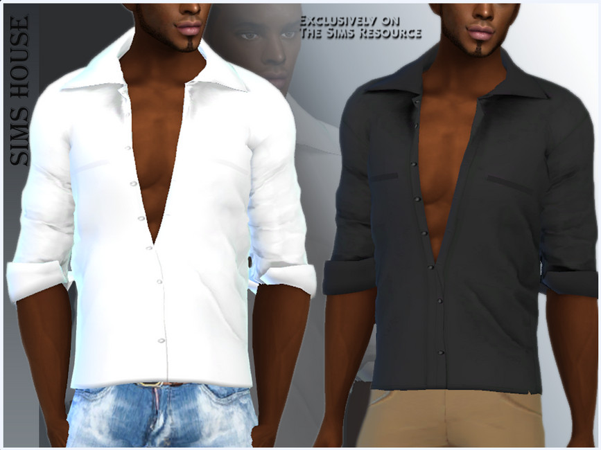 The Sims Resource - MEN'S SHIRT