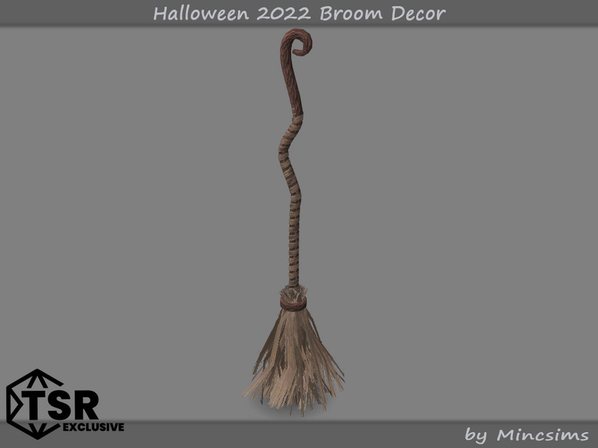 The Sims Resource - Halloween 2022 Broom Decor