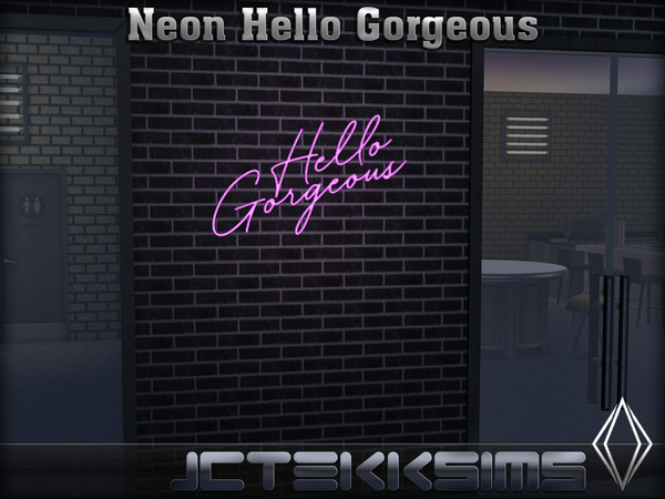The Sims Resource | Neon Hello Gorgeous