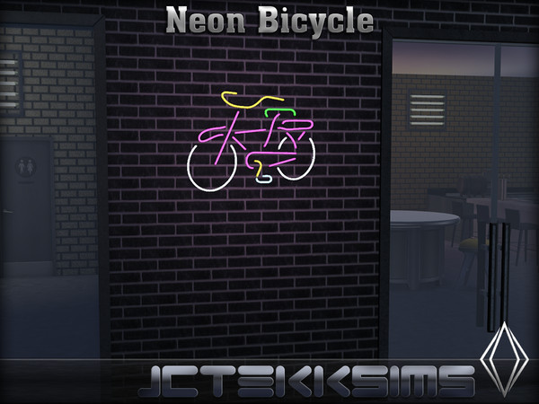 The Sims Resource | Neon Bicycle