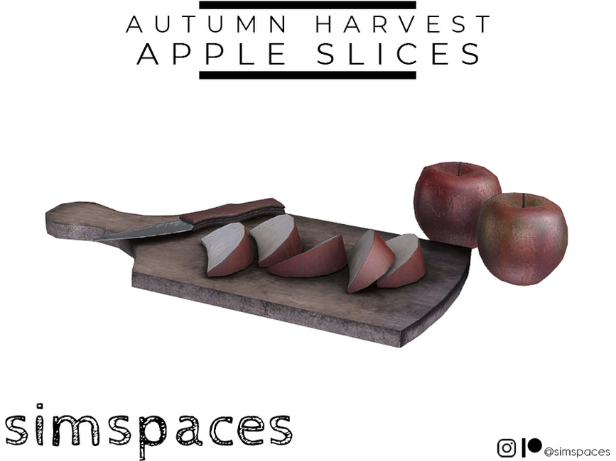 The Sims Resource - Autumn Harvest - apple slices