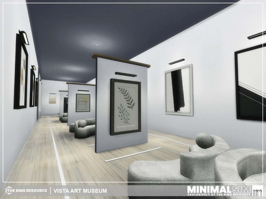 The Sims Resource - MinimalSim - Vista Art Museum