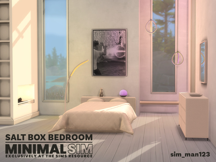 The Sims Resource - MinimalSIM - Salt Box Bedroom