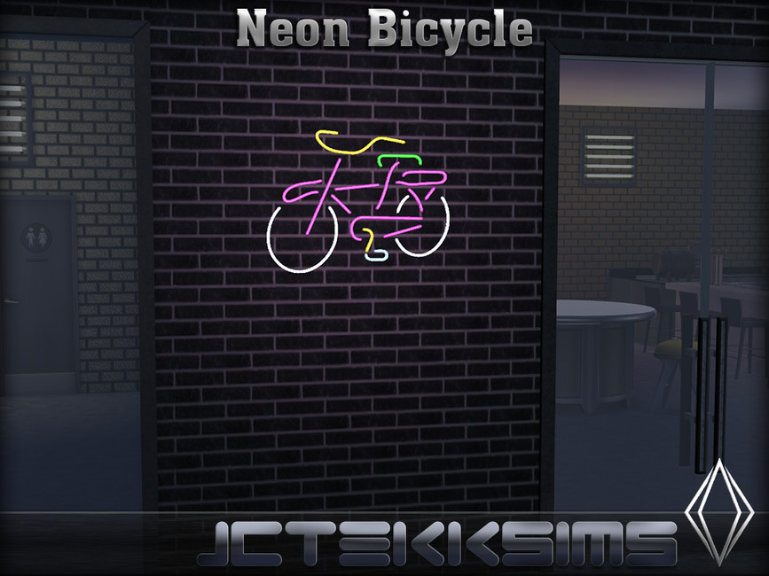 The Sims Resource - Neon Bicycle