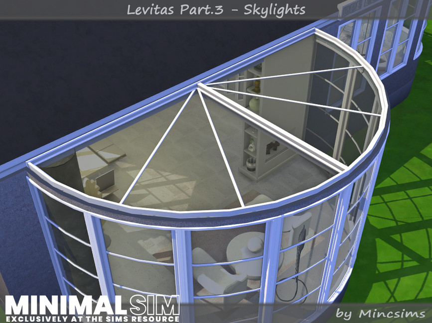 The Sims Resource - MINIMALSIM Levitas Part.3 - Levitas Skylights