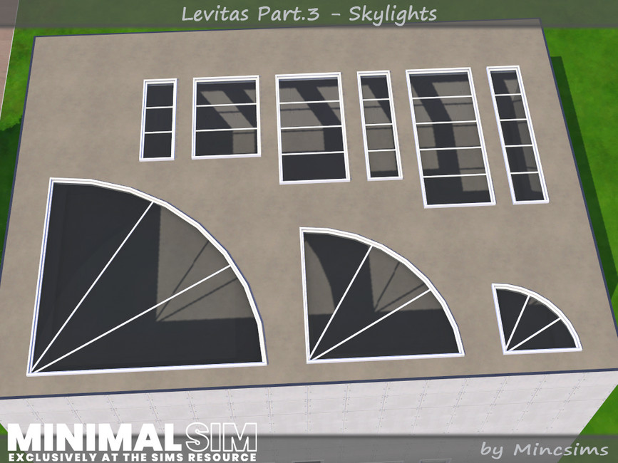 The Sims Resource - MINIMALSIM Levitas Part.3 - Levitas Skylights