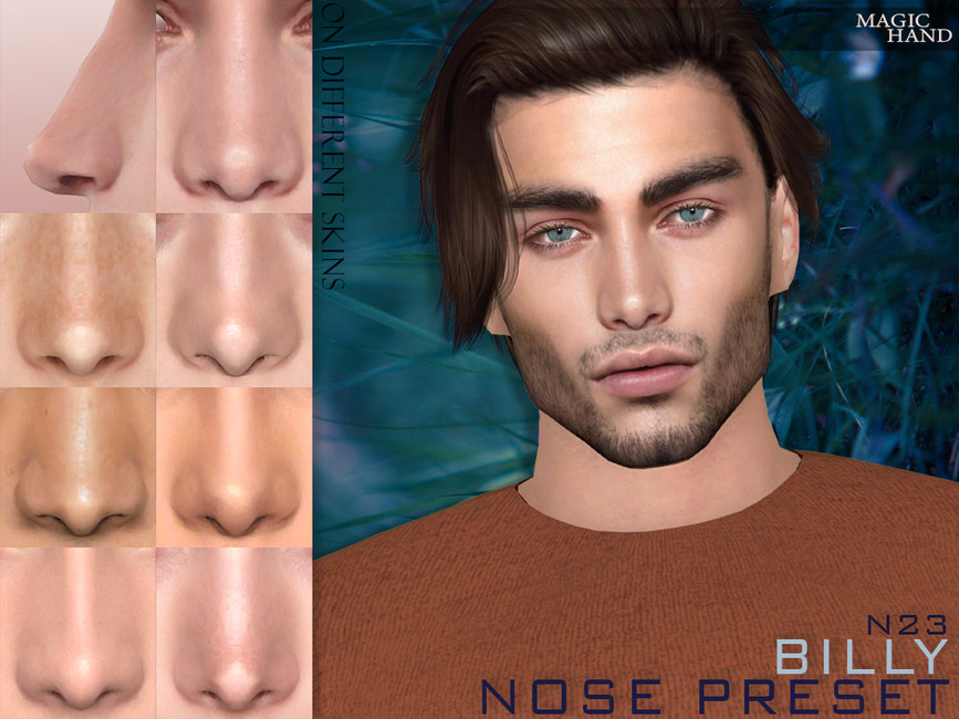 The Sims Resource - Billy Nose Preset N23
