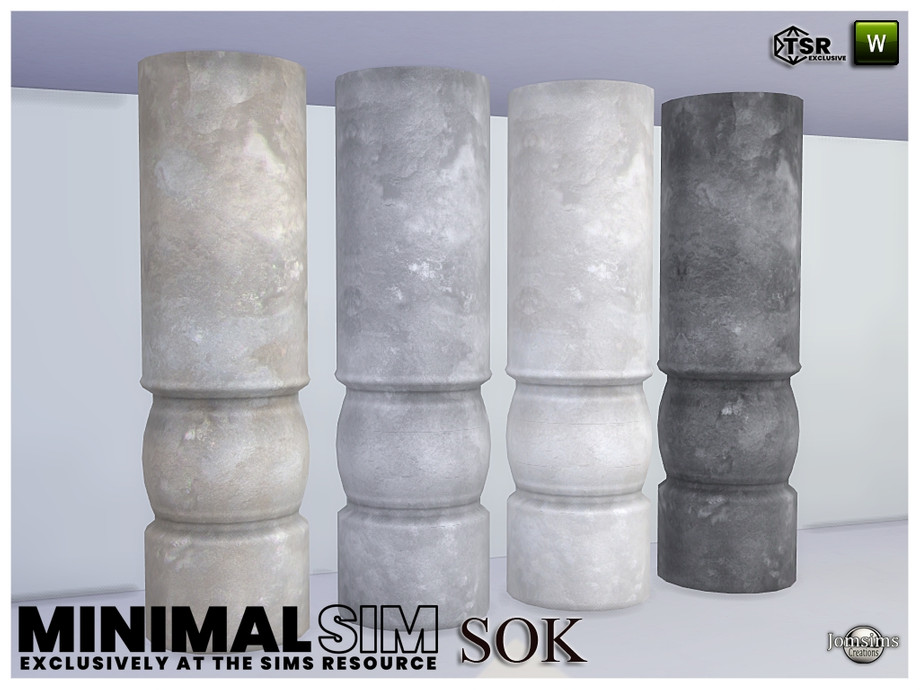 The Sims Resource | MinimalSim SOK column decorative