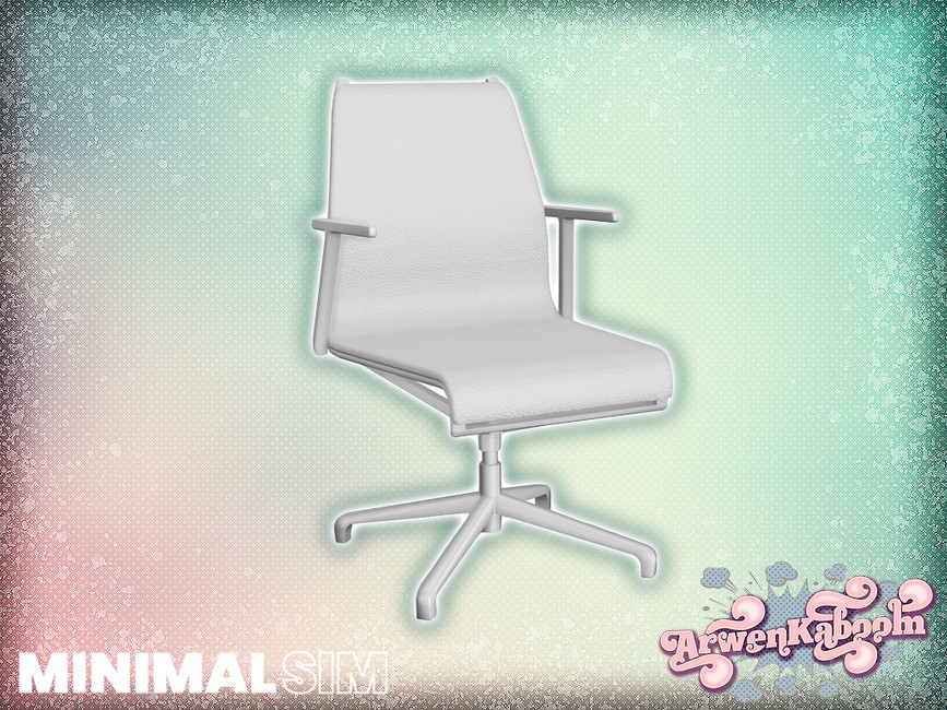 The Sims Resource - MinimalSIM - Frore - Desk Chair