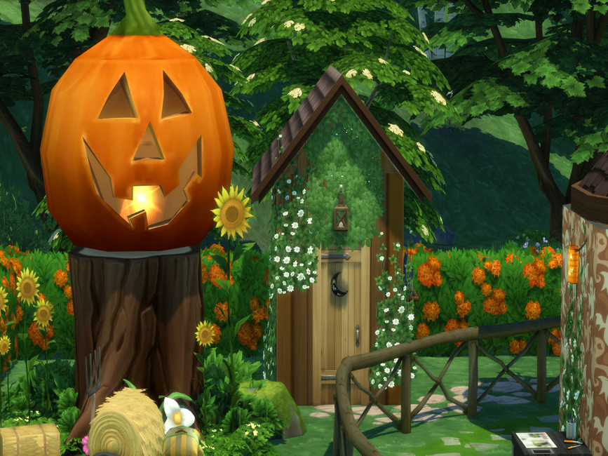 The Sims Resource - Pumpkin Cottage