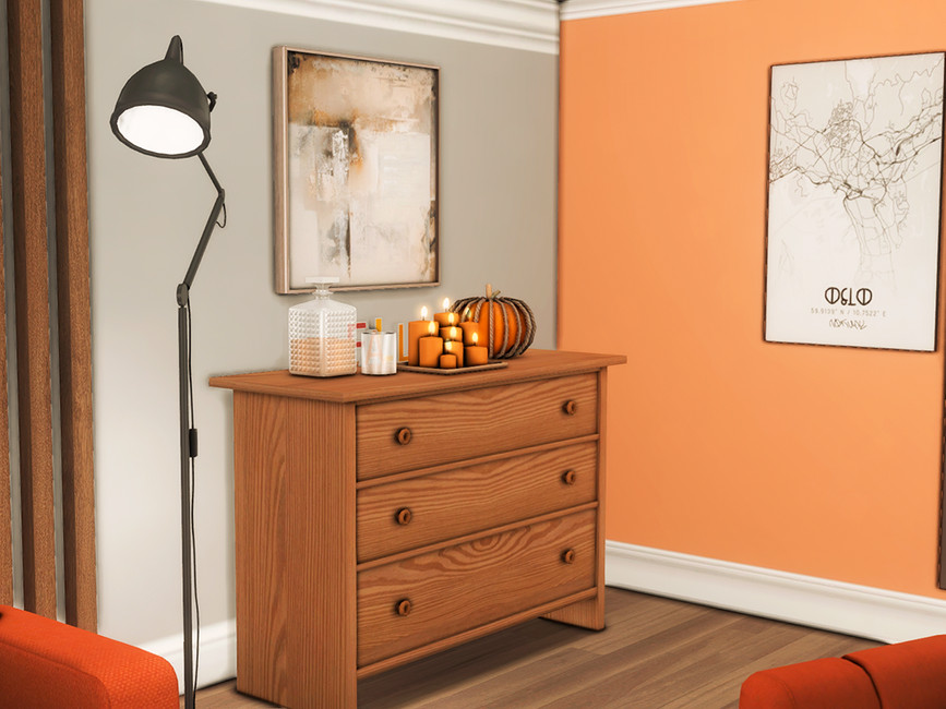 The Sims Resource - Essie Living Room (TSR only CC)