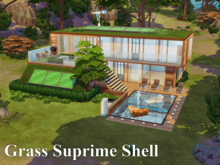 The Sims Resource - Grass Suprime Shell | No CC