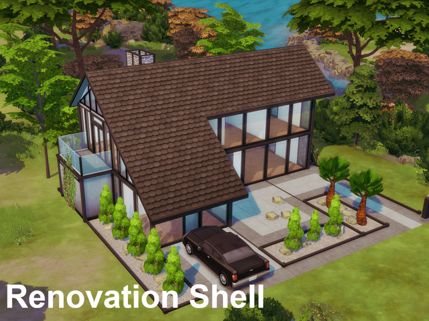 The Sims Resource - Renovation Shell | Only TSR CC