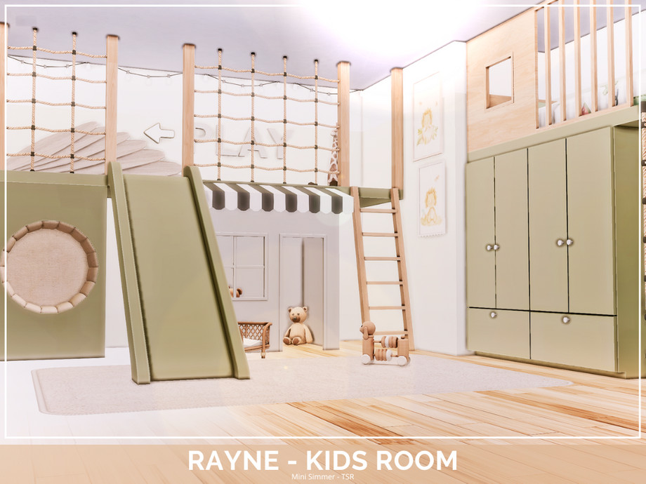 The Sims Resource | Rayne Kids room - TSR only CC
