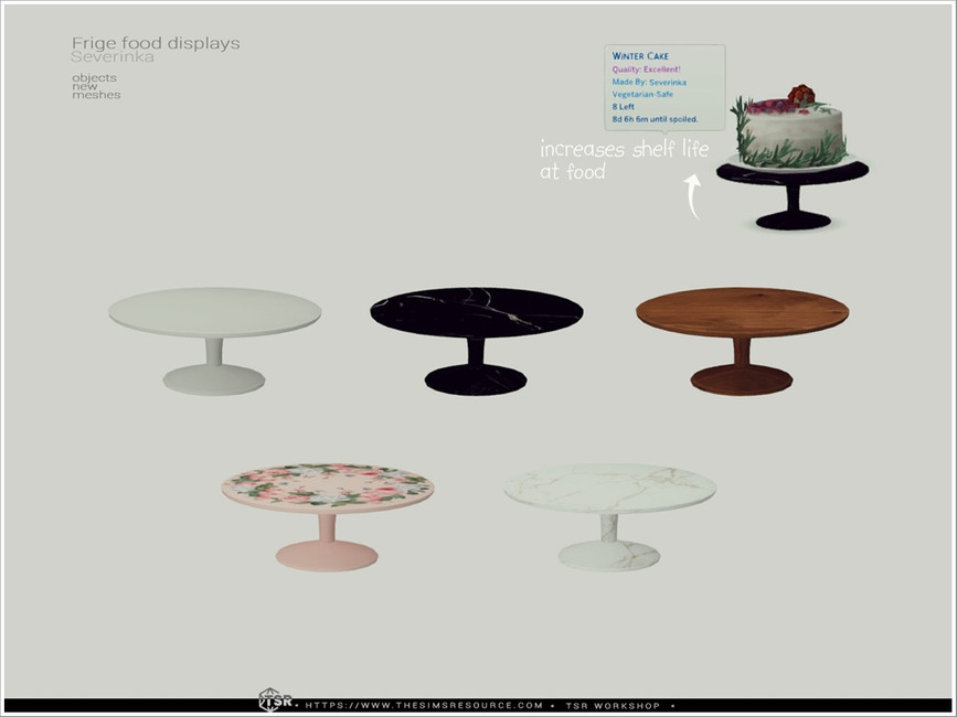 The Sims Resource - Food frige stand
