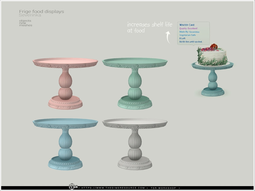 The Sims Resource - Food frige stand high