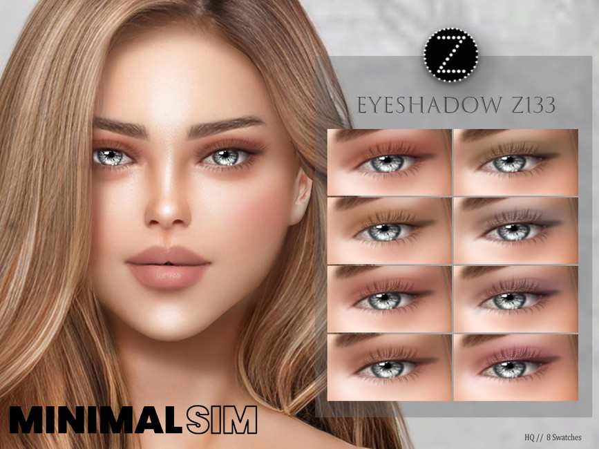 The Sims Resource - MINIMALSIM-EYESHADOW Z133
