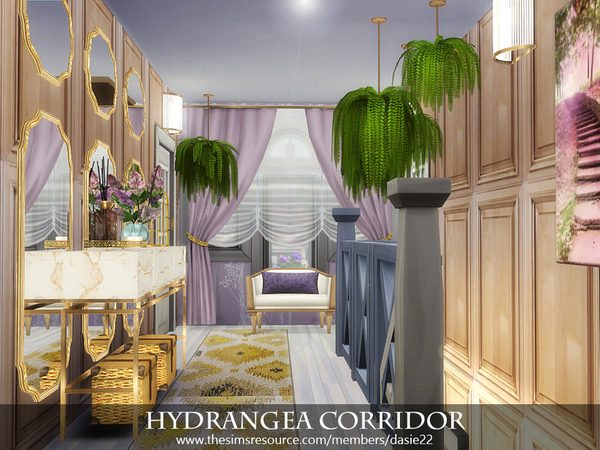 The Sims Resource - Hydrangea Corridor