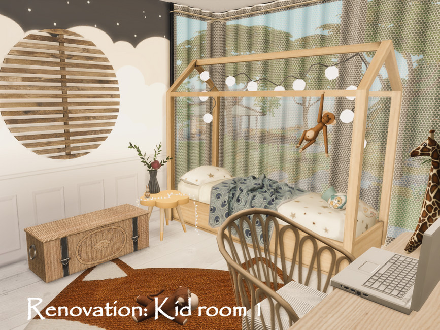 The Sims Resource - Renovation: Kid room 1 |Only TSR CC