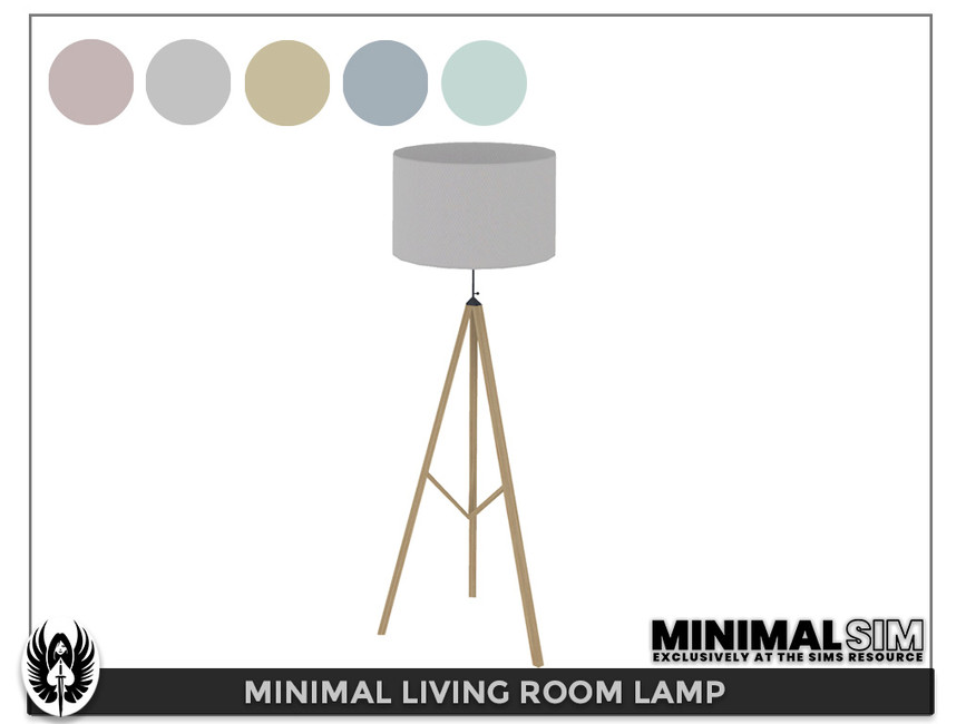 The Sims Resource - MinimalSIM Living Room Lamp