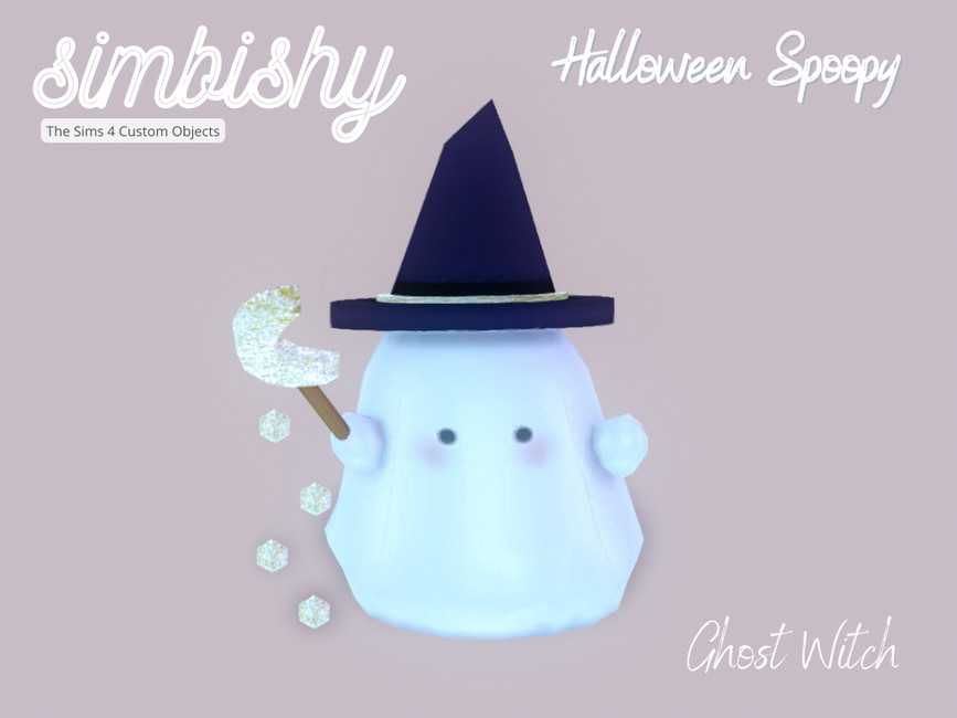The Sims Resource - Halloween Spoopy - Ghost Witch