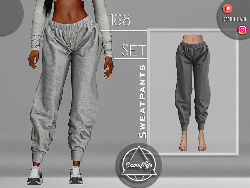 The Sims Resource - SET 168 - Sweatpants