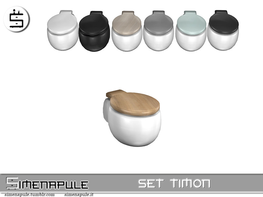 The Sims Resource - Set Timon - Toilet