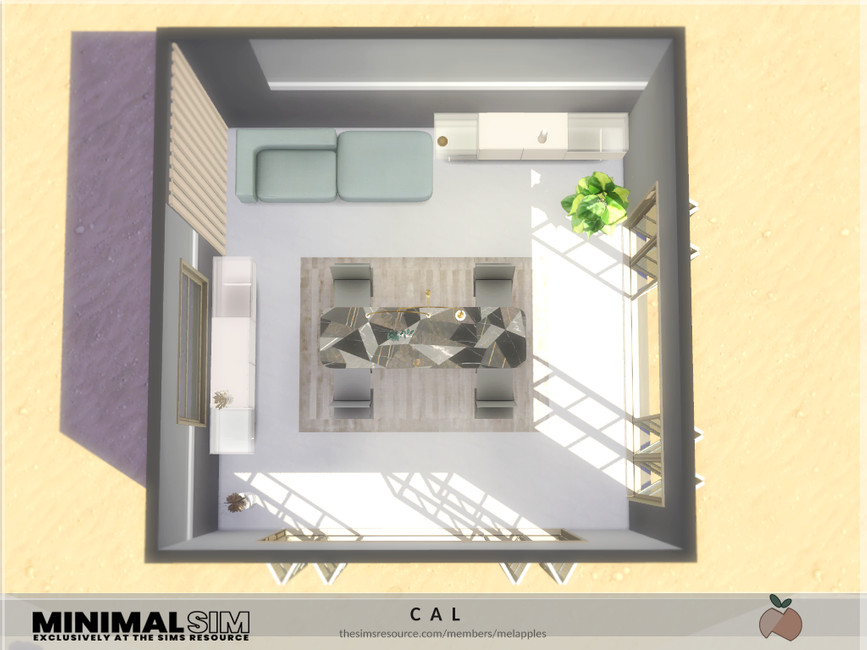 The Sims Resource - MinimalSIM - Cal dining