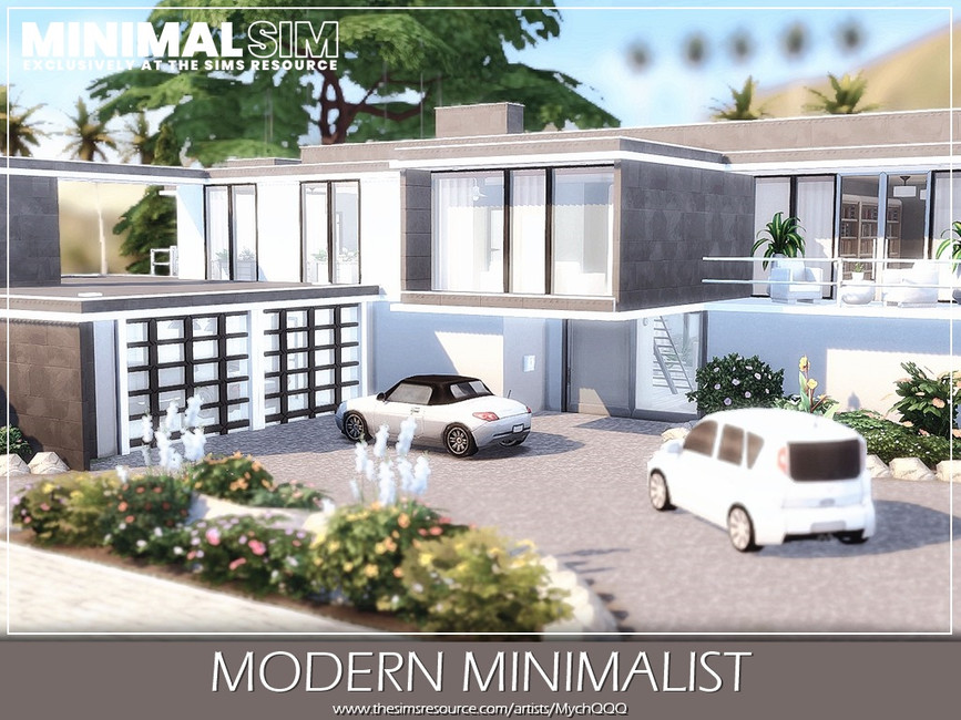 The Sims Resource - MinimalSim - Modern Minimalist