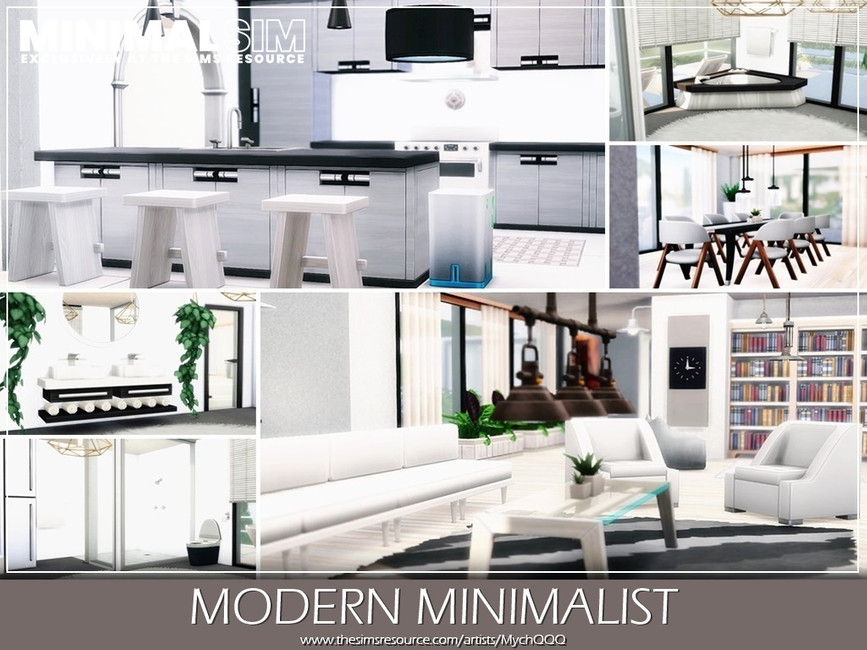 The Sims Resource - MinimalSim - Modern Minimalist