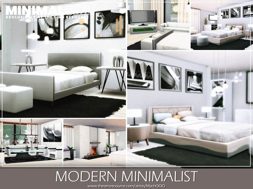 The Sims Resource - MinimalSim - Modern Minimalist