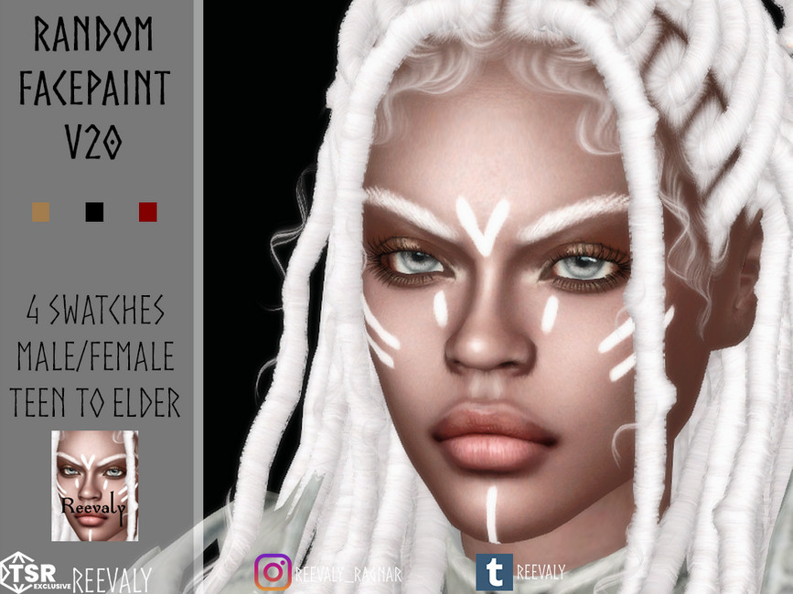 The Sims Resource - Random Facepaint V20