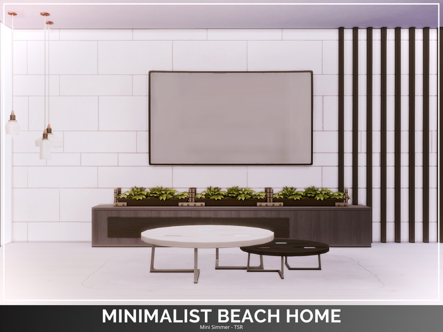 The Sims Resource - MinimalSim - Minimalist Beach Home