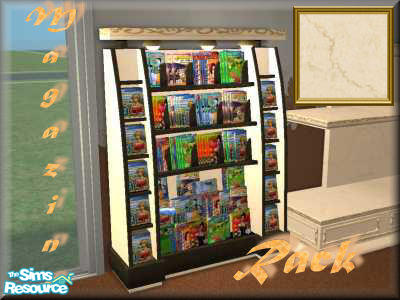 The Sims Resource - OFBFlowerSet - MagazineRack