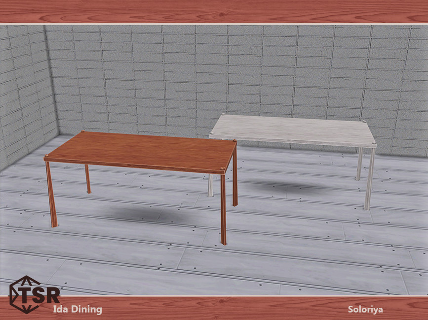 The Sims Resource - Ida Dining. Dining Table