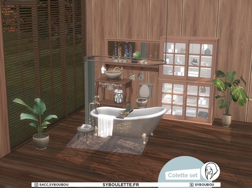 The Sims Resource - Patreon release - Colette bathroom set - Part 1