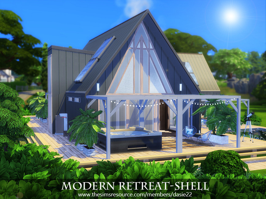 The Sims Resource - Modern Retreat-Shell