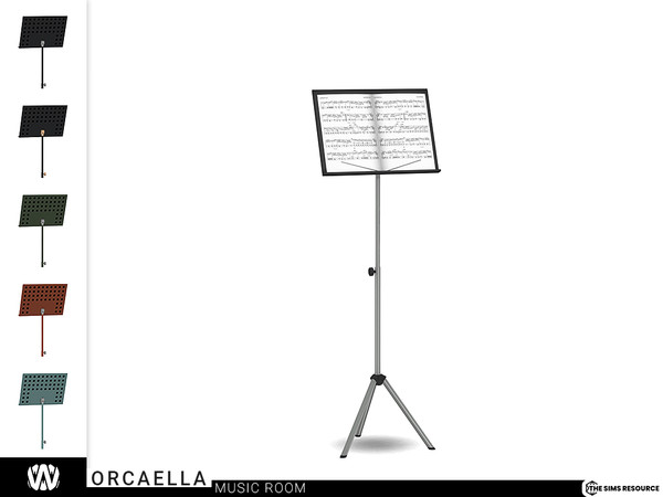 The Sims Resource | Orcaella Music Stand