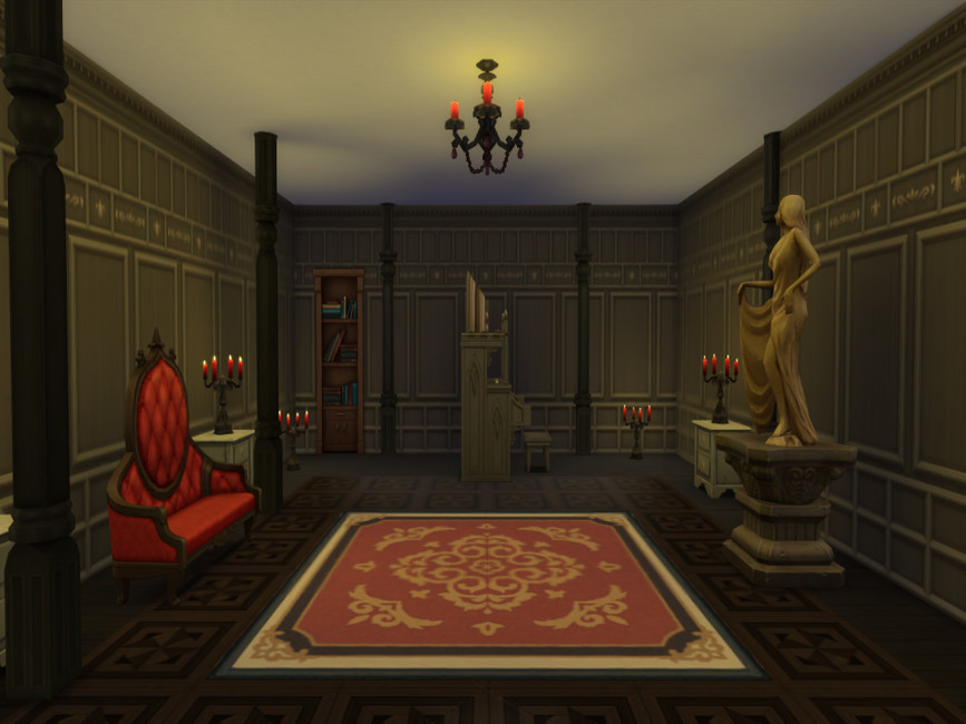 The Sims Resource - ws Rosalind Vampire Manor - No CC