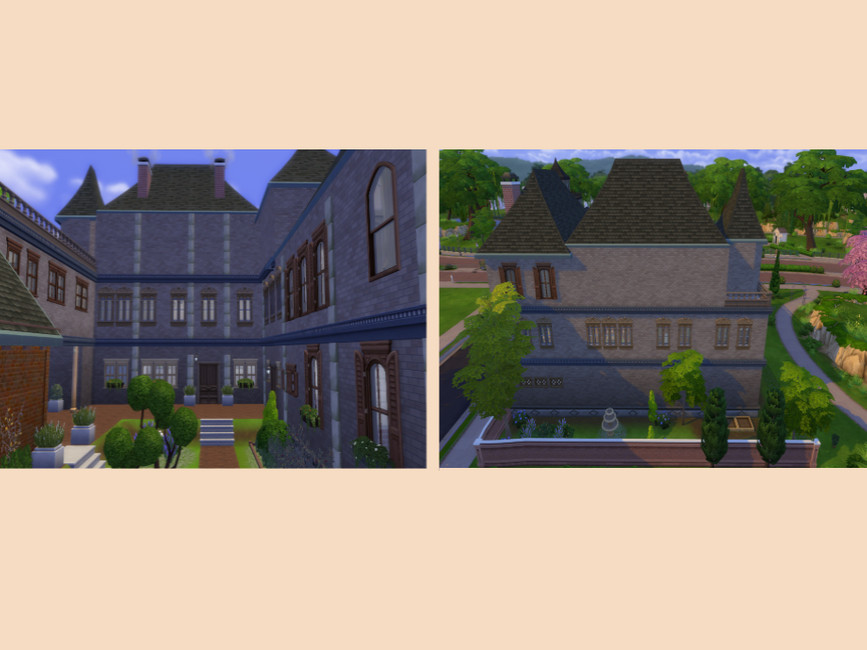 The Sims Resource - ws Rosalind Vampire Manor - No CC