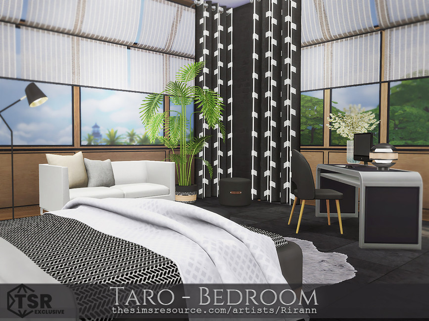 The Sims Resource - Taro - Bedroom - TSR CC Only