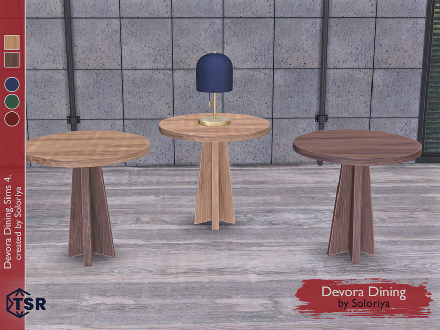 The Sims Resource - Devora Dining. Dining Table