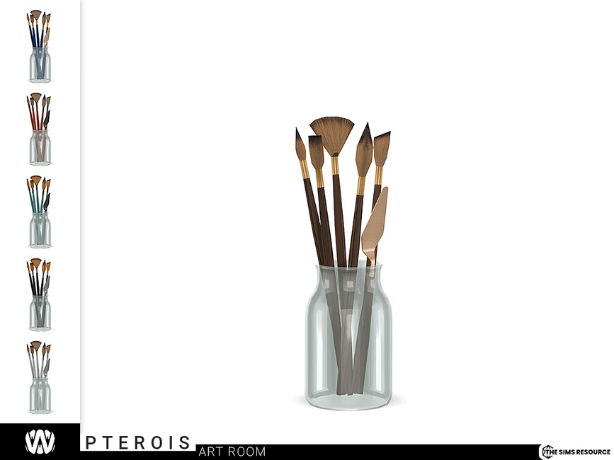 The Sims Resource - Pterois Brushes Jar